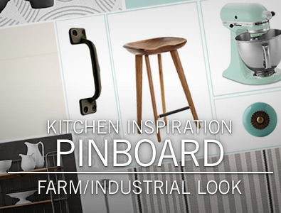 Kitchen Inspiration Pinboard: Farm/Industrial Look | Blog | Roger + Chris