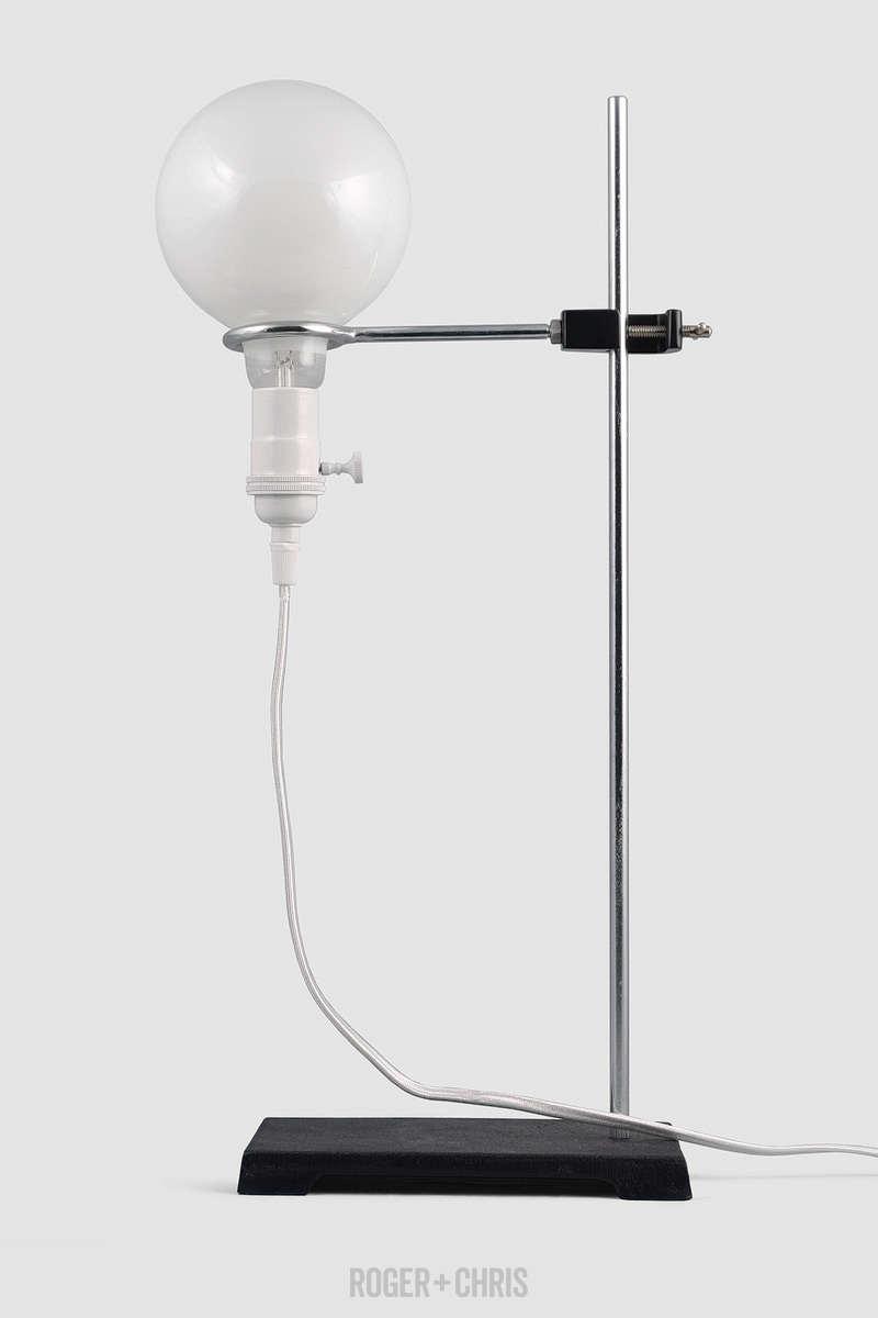 White Lighting Scientific Table Lamp | Roger + Chris